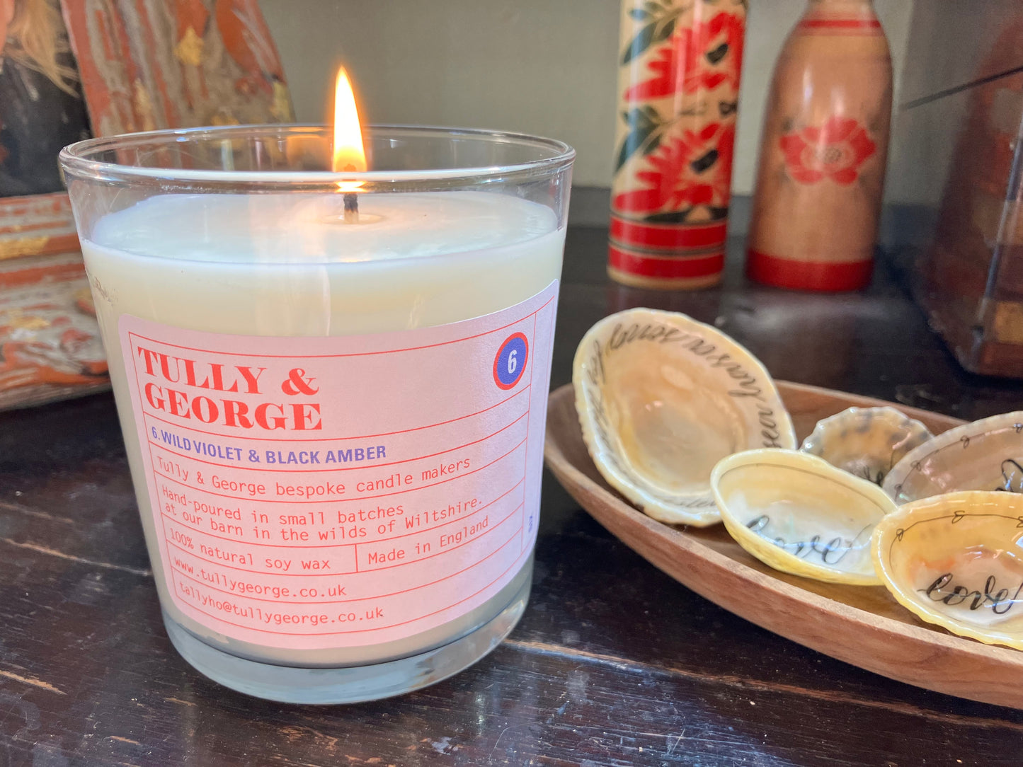 6. WILD VIOLET & BLACK AMBER – Tully George